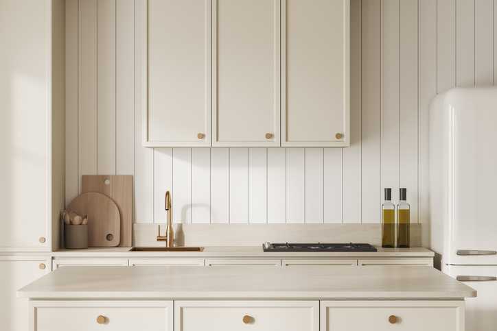 Slim Shaker Kitchen Cabinets in Etobicoke - Milano Kitchen + Bath